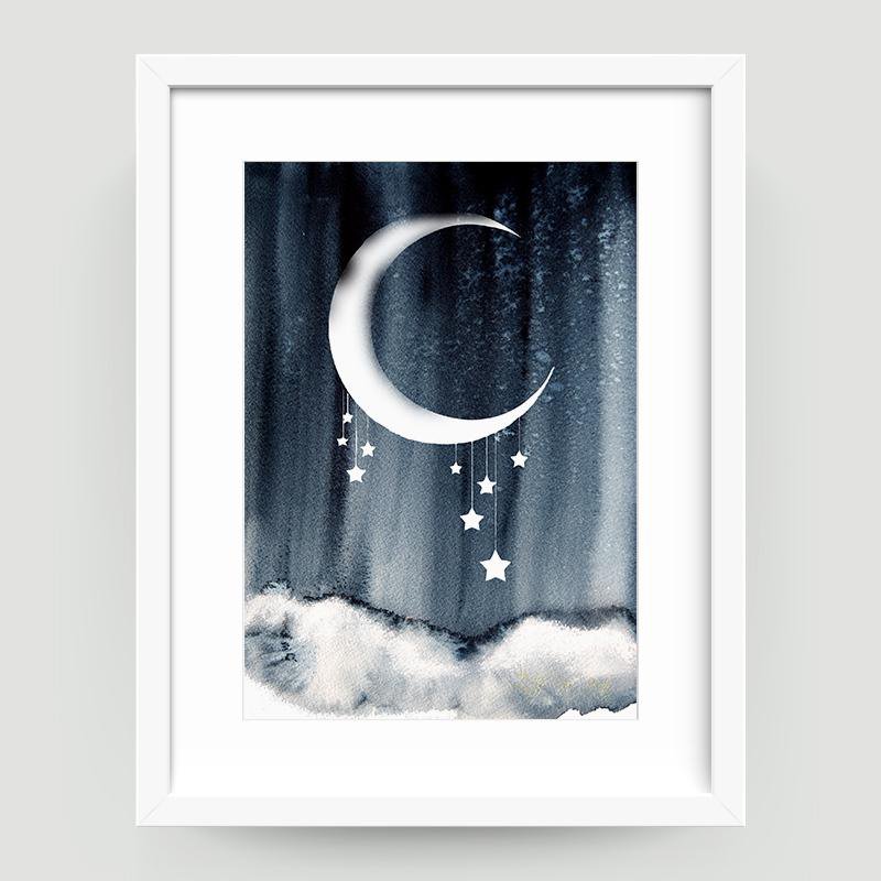 Midnight Blue – Little Rae Prints